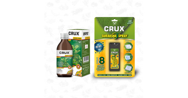 Crux Tulsi Cough Syrup 100 ml : Buy Crux Tulsi Cough Syrup 100 ml Online at Best Price in India ...